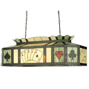 Tiffany Pool Table Lights - Stained Glass Billiard Fixtures | BilliardLux